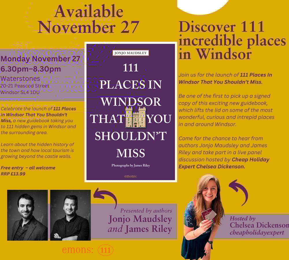 111 Places In Windsor That You Shouldn't Miss book launch in Windsor ...