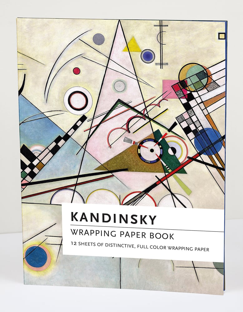 Vasily Kandinsky Wrapping Paper Book - ACC Art Books UK