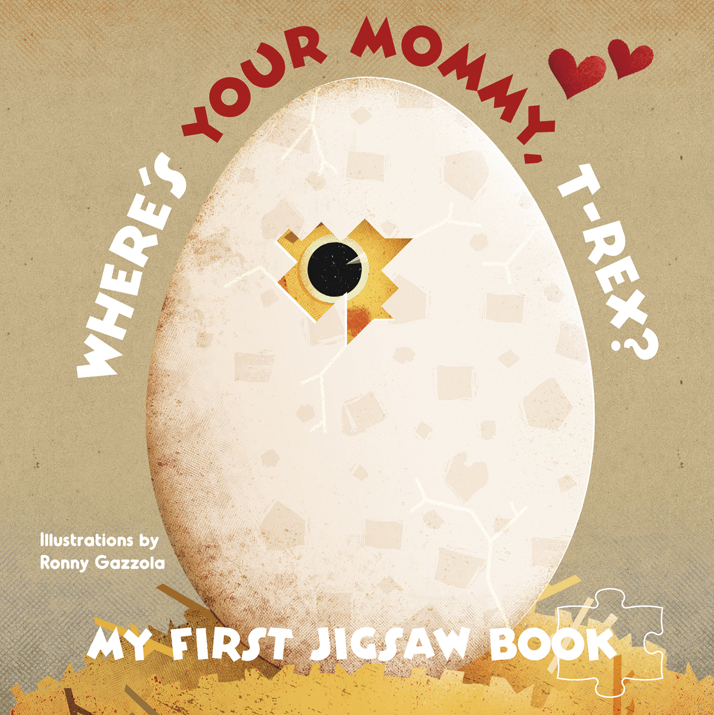 My First Jigsaw Book: Where's Your Mommy, T-Rex? - ACC Art Books UK