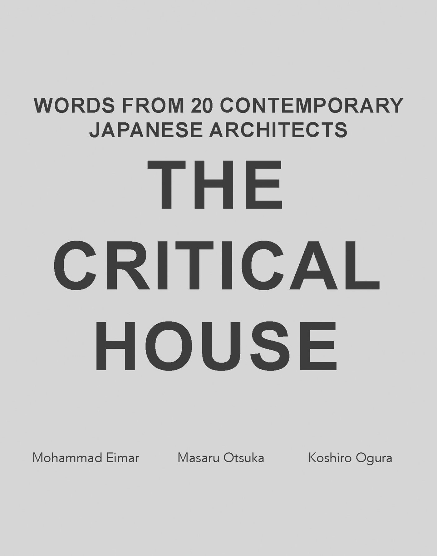 The Critical House - ACC Art Books US